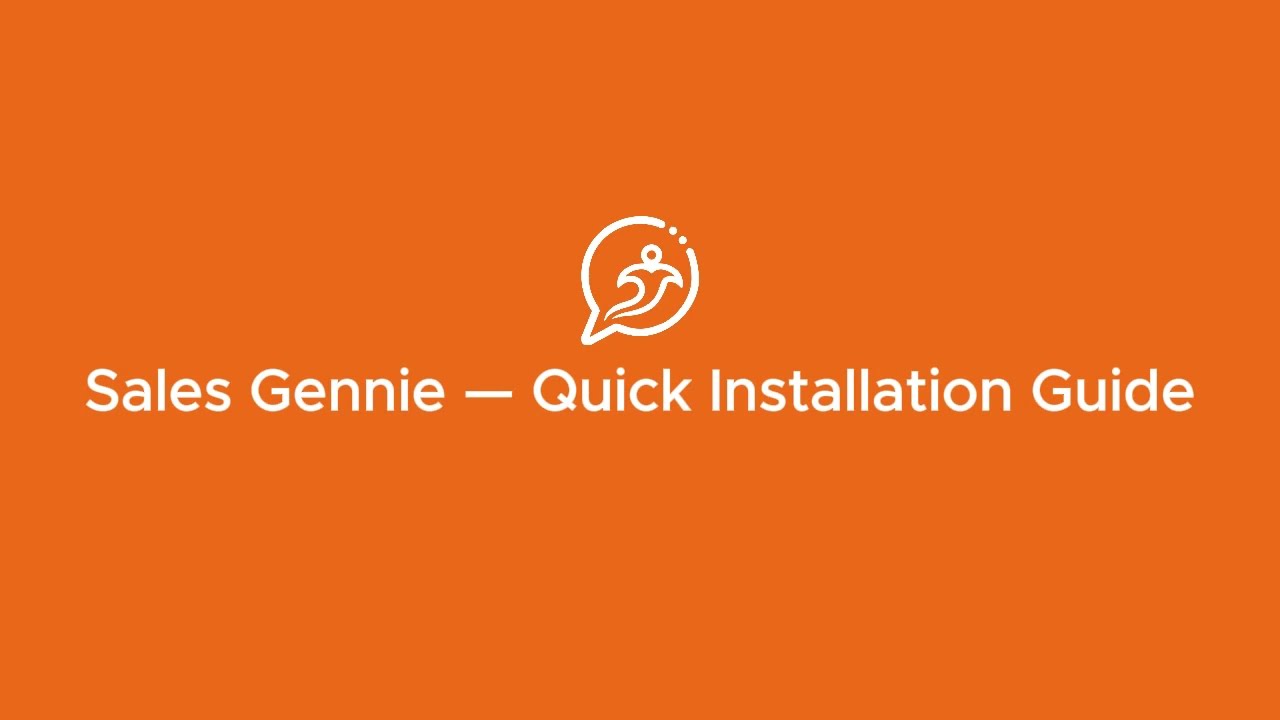 SalesGennie AI — Quick Installation Guide (WooCommerce Plugin Setup in 2 Minutes)