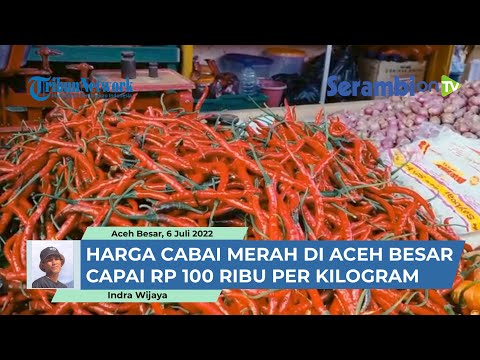Harga Cabai Merah di Aceh Besar Rp 100 ribu Per Kilogram