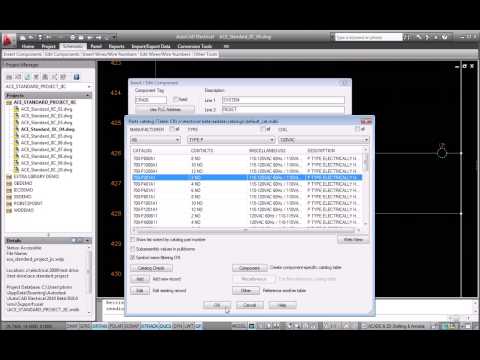 AutoCAD Electrical 2010 Standards based Drafting and Libraries