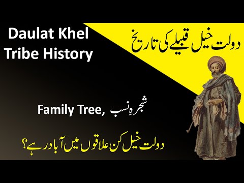 IHC Caste series: History of Daulatkhel tribe - Dolatkhel family tree- katti khel history