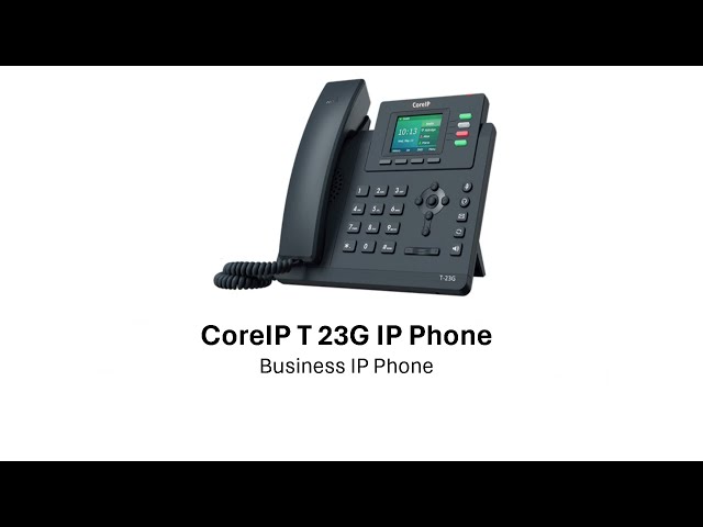 IP Phone - Sparsh VP 210 Matrix Black IP Telephone/SIP Landline Phone ...