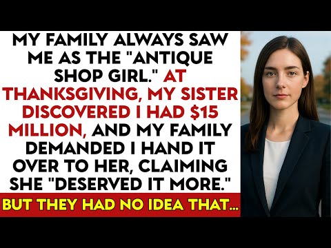 At Thanksgiving, My Sister Found Out I Had $15M—Then My Family Demanded...