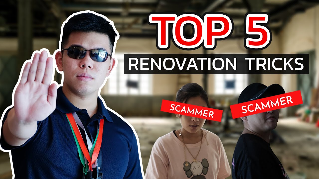 Top 5 Interior Design Scams in Singapore