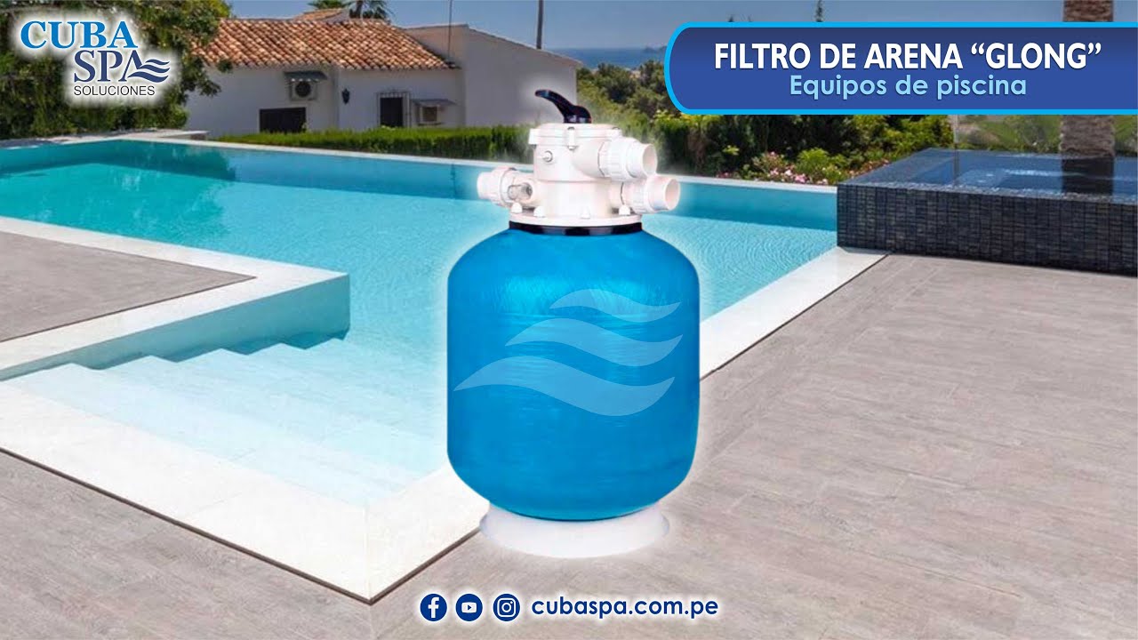 FILTRO DE ARENA GLONG | CUBA&SPA SOLUCIONES