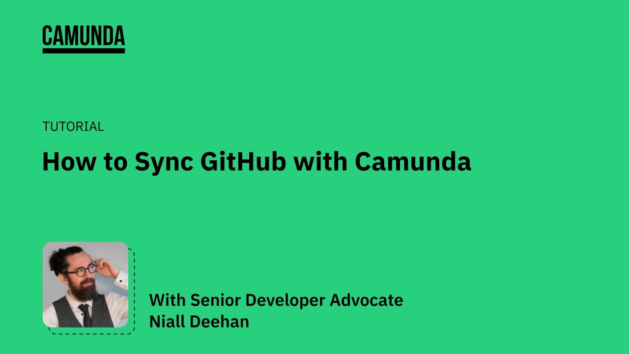 Tutorial: How to Sync GitHub with Camunda