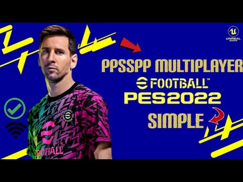 How to play multiplayer on pes 2022_23 ppsspp tutorial