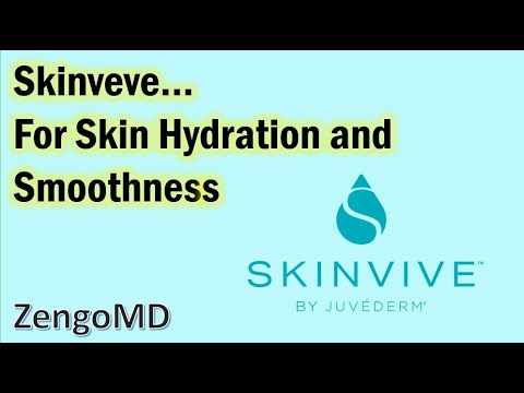 Skinveve... The newest injectable for skin hydration and smoothness, lasting 6 to 9 months.