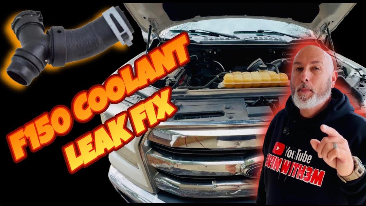 Ford F150 Coolant Leak Fix. Must Watch!!!!