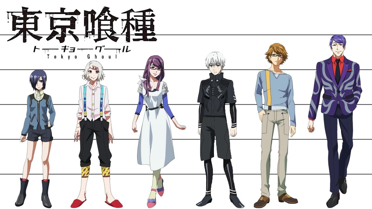 Tokyo Ghoul | Characters Height Comparison