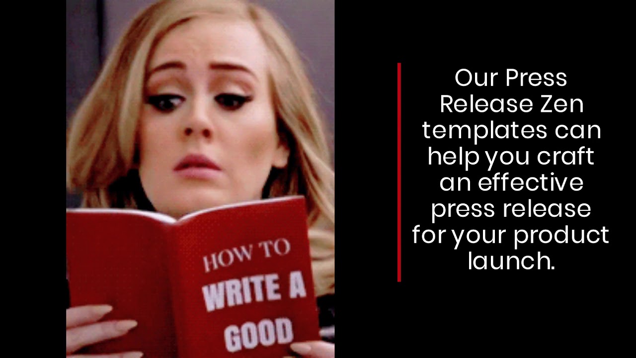 Press Release Announcement For A New Product Launch - Writing Template & Sample