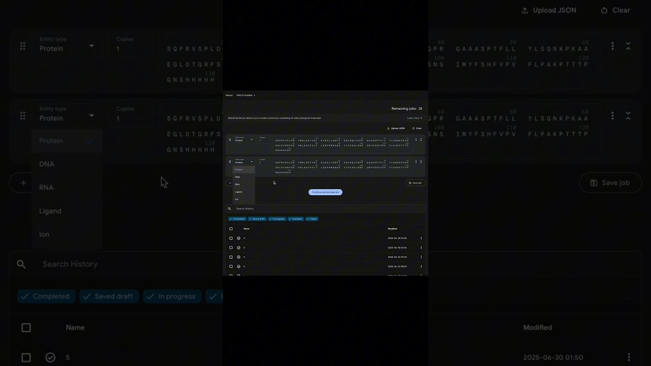 Mastering Alphafold 3 in 30 Seconds - A Basic Tutorial