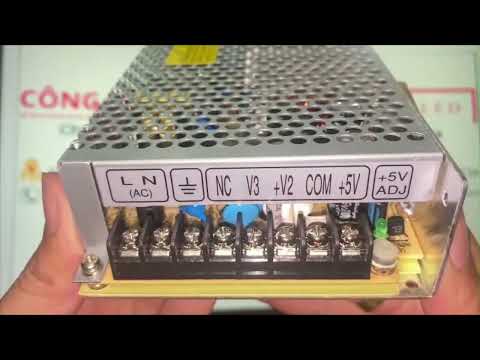 RT-125D bộ nguồn MEANWELL dạng tổ ong - ONELED