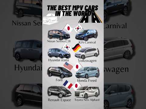 The Best MPV Cars In The World | #shorts