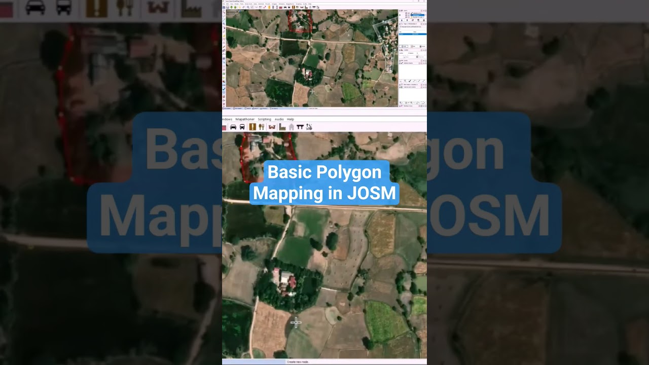 Basic Polygon Mapping in JOSM