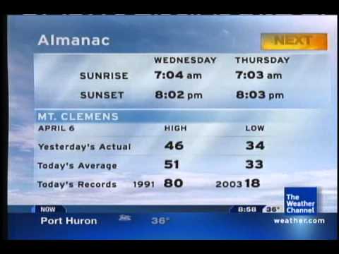 Port Huron Intellistar- 4/06/11 08:58 EDT