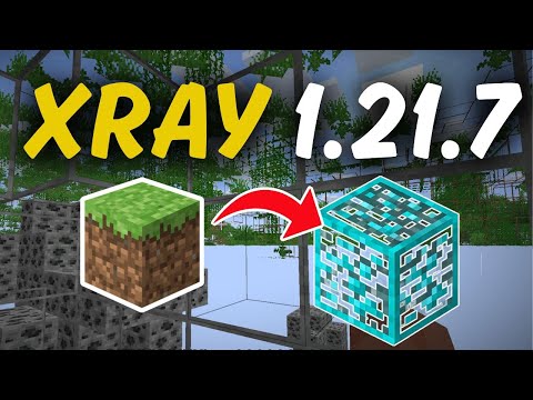 How To Download & Install XRay Mod for Minecraft Java 1.21.7 – Update