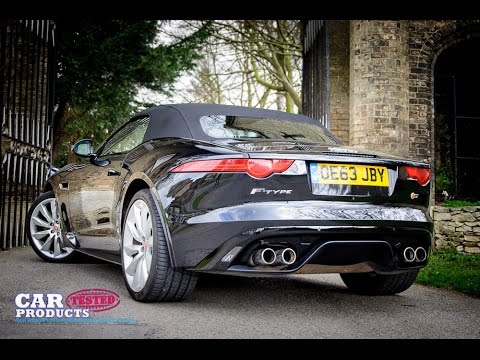 Jaguar F-Type V8 S Convertible - Lowering And Raising The Roof