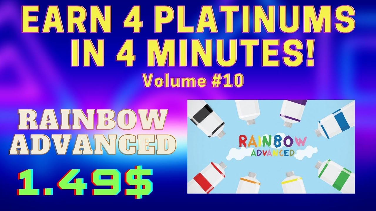 EASY 30 SEC PLATINUM TROPHY || Rainbow Advanced Trophy Guide