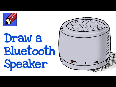How to Draw a Bluetooth Speaker Real Easy – Shoo Rayner