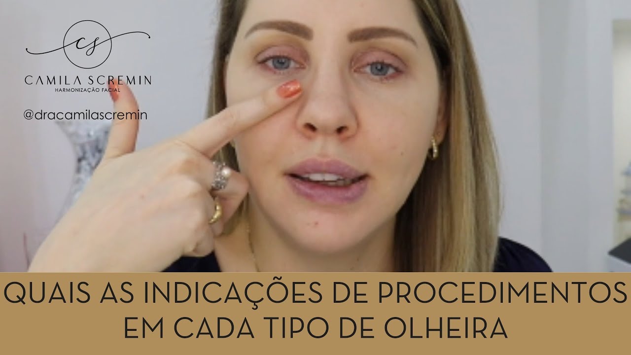 Quais as Indicações de procedimentos em cada tipo de olheira