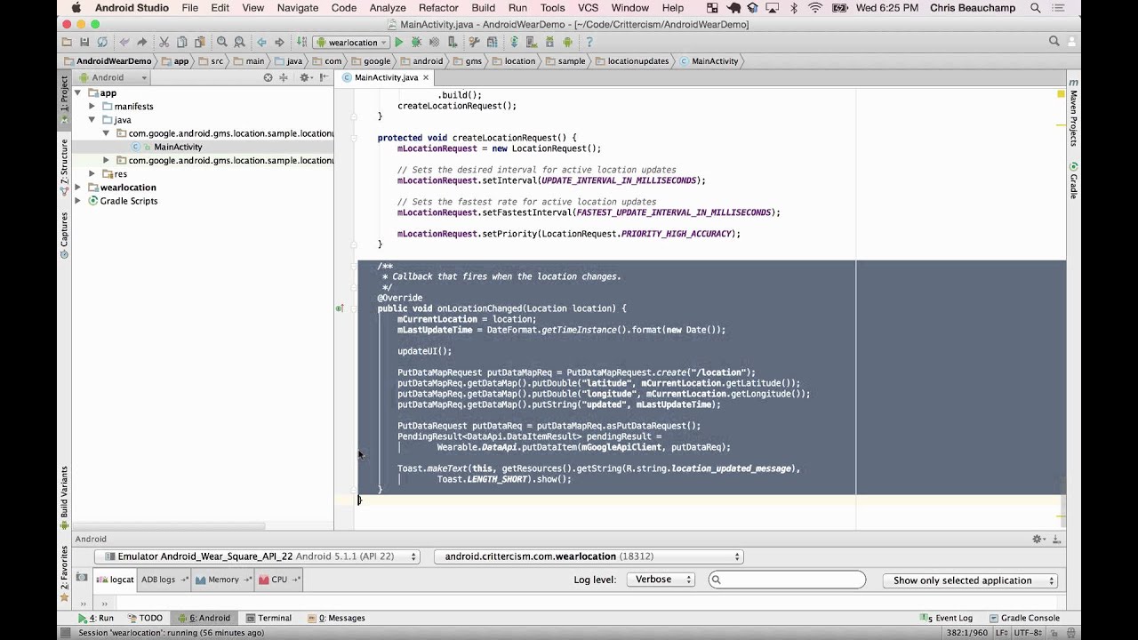 Android Wear Tutorial Overview