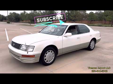 1995 Toyota Celsior JDM RHD 4.0L 1UZFE V8 only 57k miles