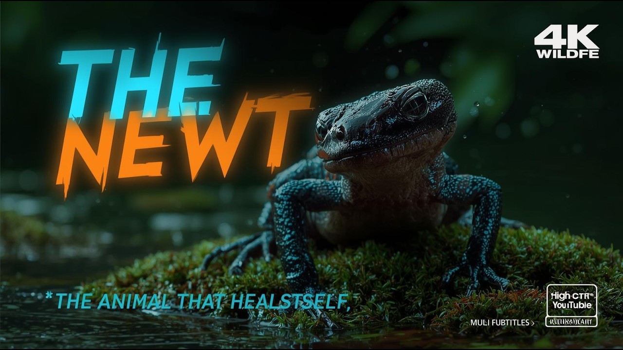 Newt: The Small Amphibian That Regenerates What Nature Normally Never Replaces #newt