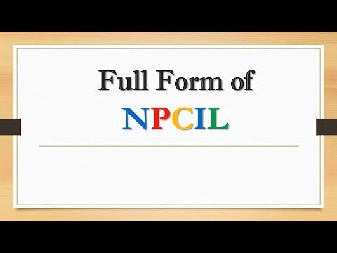 Full Form of NPCIL || Did You Know?