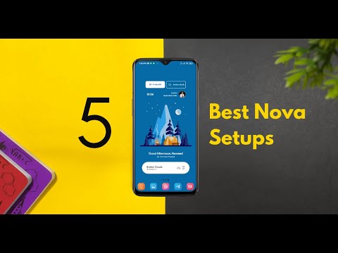 5 Best Nova Launcher homescreen Setups for Your Android Homescreen