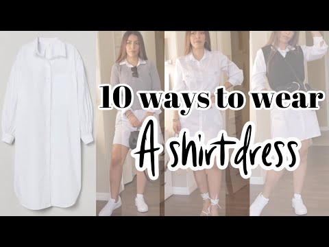 10 Ways to Style a Basic Shirt Dress โธCapsule Closet