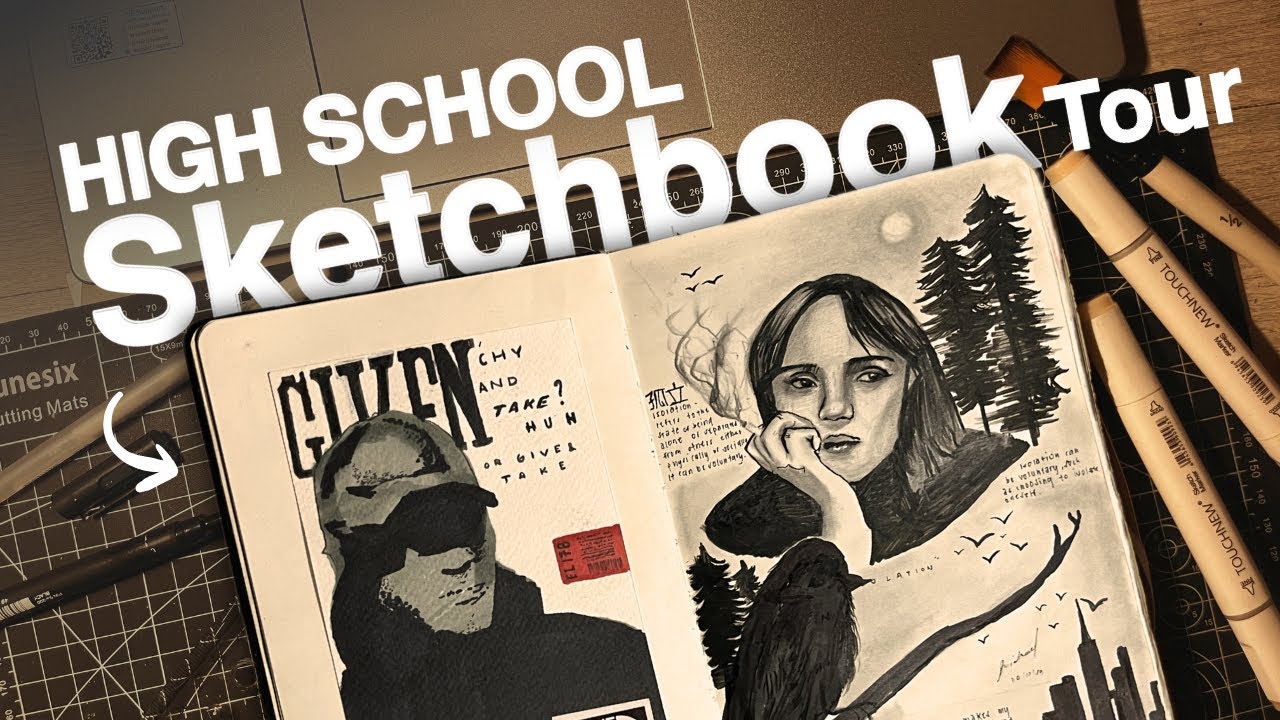 High School Sketchbook Tour