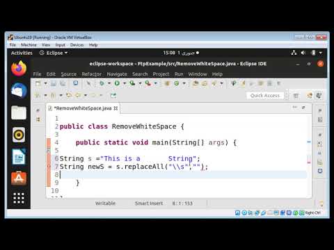 How to Remove white spaces from a string in Java