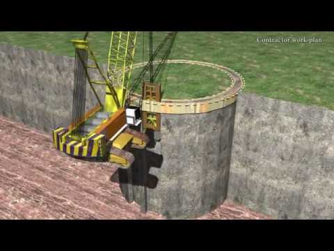 TBM Tunnel Shaft Construction