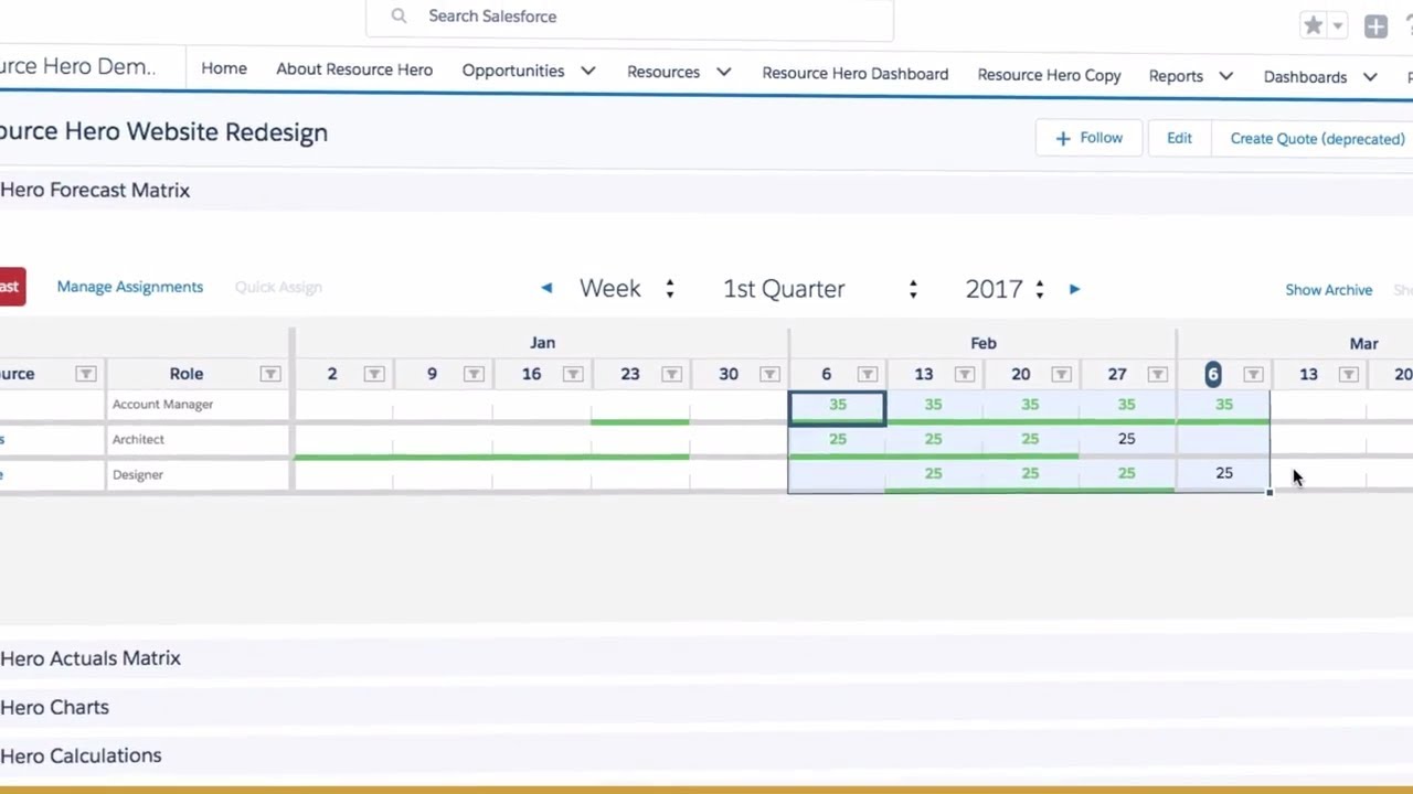 Resource Hero: Simpler Resource Planning and Time Tracking