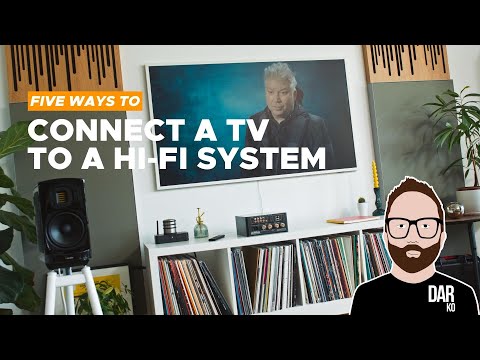 How to connect a TV to a HIFI system (for beginners) | Audiophilepure