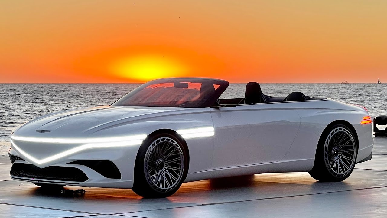 Genesis Unveils X Convertible Concept, a Luxurious Four-seater EV with ...