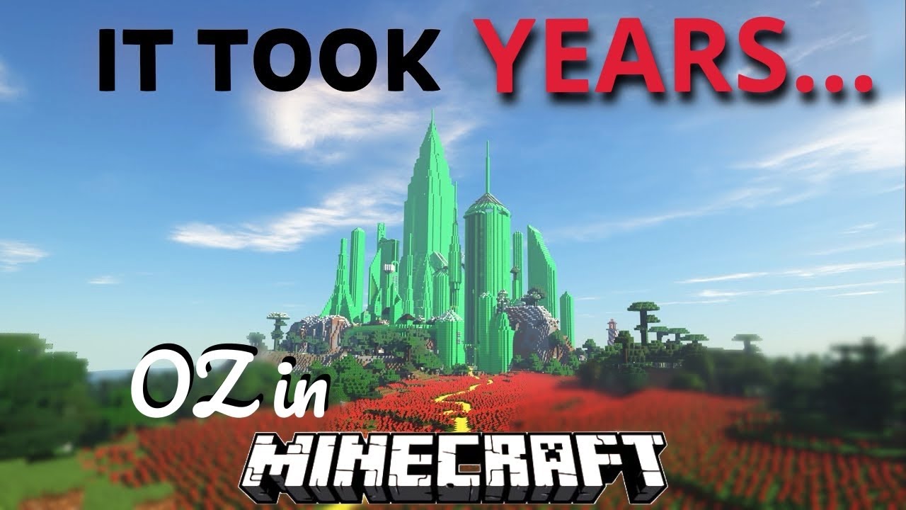 I Built The Wizard of OZ In Minecraft.