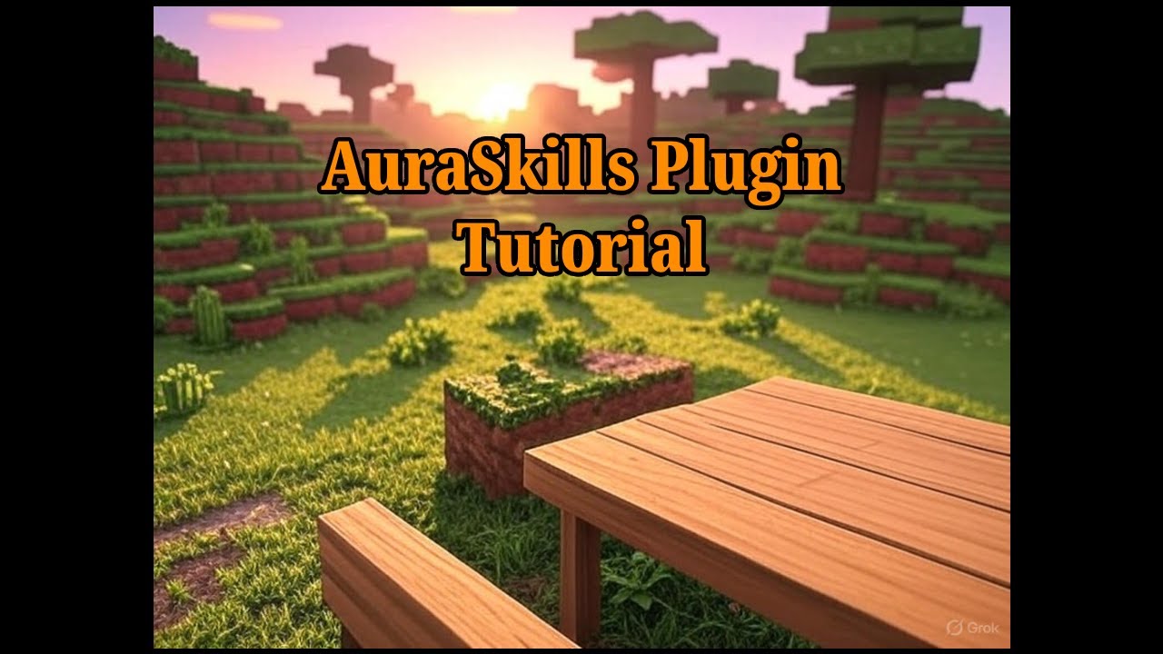 AuraSkills Tutorial: Best RPG Plugin for Minecraft 1.21.5!
