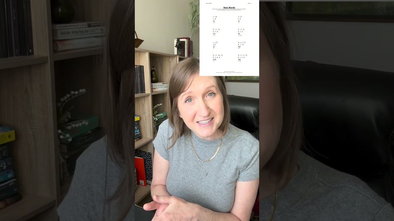 LEARN READING Lesson 1 PREVIEW