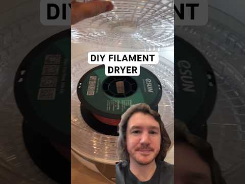 This is how I made my own DIY 3D printing filament dryer #3dprinting #filament #diyprojects