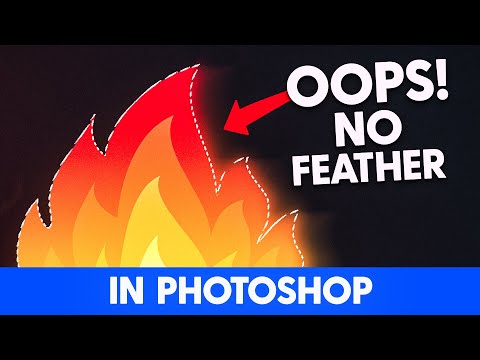 The BEST FIX for a Selection with NO FEATHER in Photoshop! ????