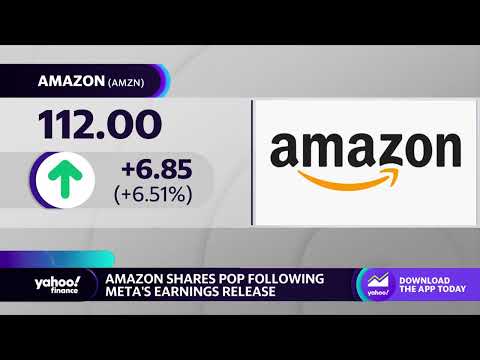 Amazon stock pops following Meta’s earnings release