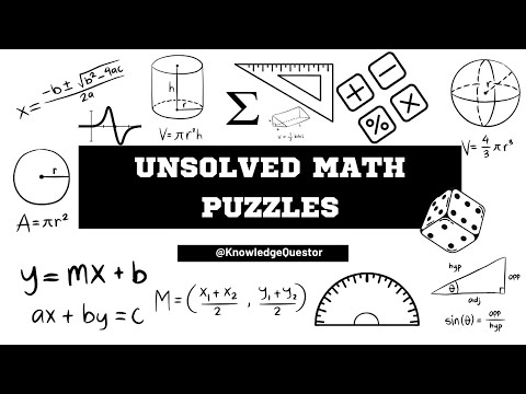 Unsolved Mathematical Mysteries: Mind-Bending Puzzles You Can't Miss! | Knowledge Questor