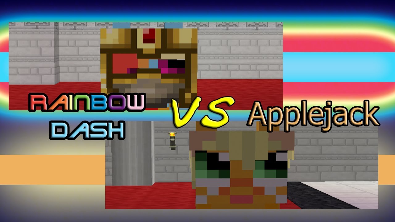 Let's Battle - Rainbow Dash vs Applejack