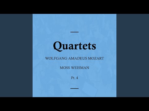 Quartet No. 18 in A Major, K. 464: II. Menuetto