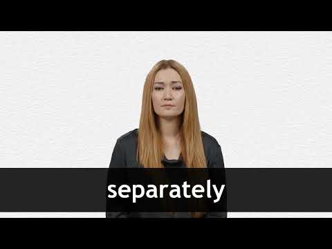How to pronounce SEPARATELY in American English
