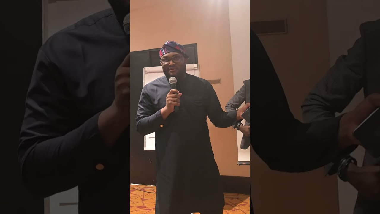 Moments Sadiq Isu, CEO ALltalentz and Chukwudi Theodore of CISCO Serenade Ahamisi with Accolades