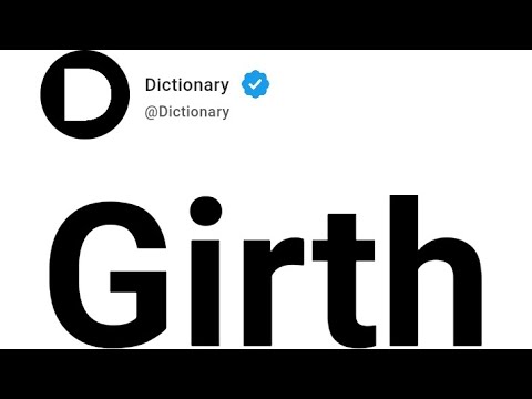 Girth Meaning In English