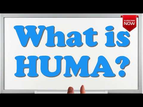 What is the full form of HUMA?