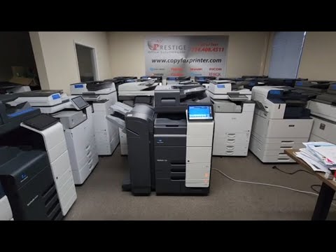 Konica Minolta bizhub C750i Color Copier Printer Scanner. Meter only 14k.